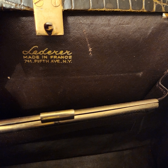 lederer | Bags | Lederer Crocodile Belly Handbag | Poshmark